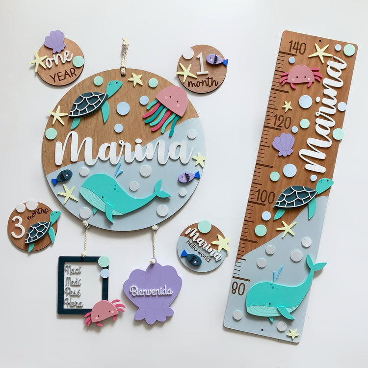 Letrero Flores con Frente Acrílico – macidesignmx